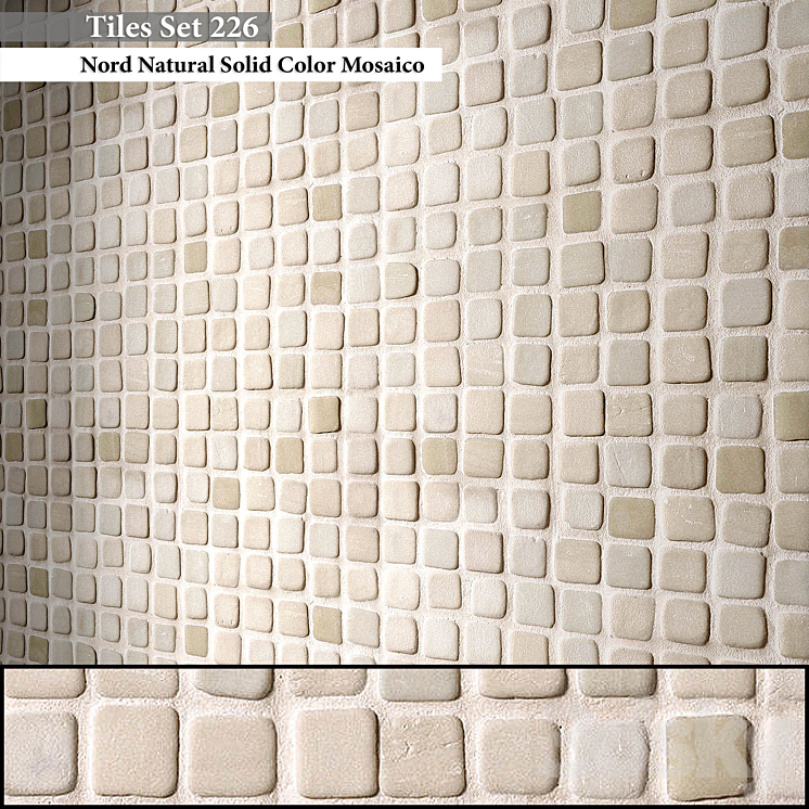 Tiles set 226 - Tile - 3D model
