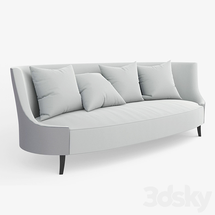 sofa_fillet - Sofa - 3D model