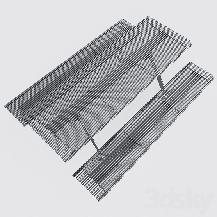 Air Bench-table - Other - 3D model
