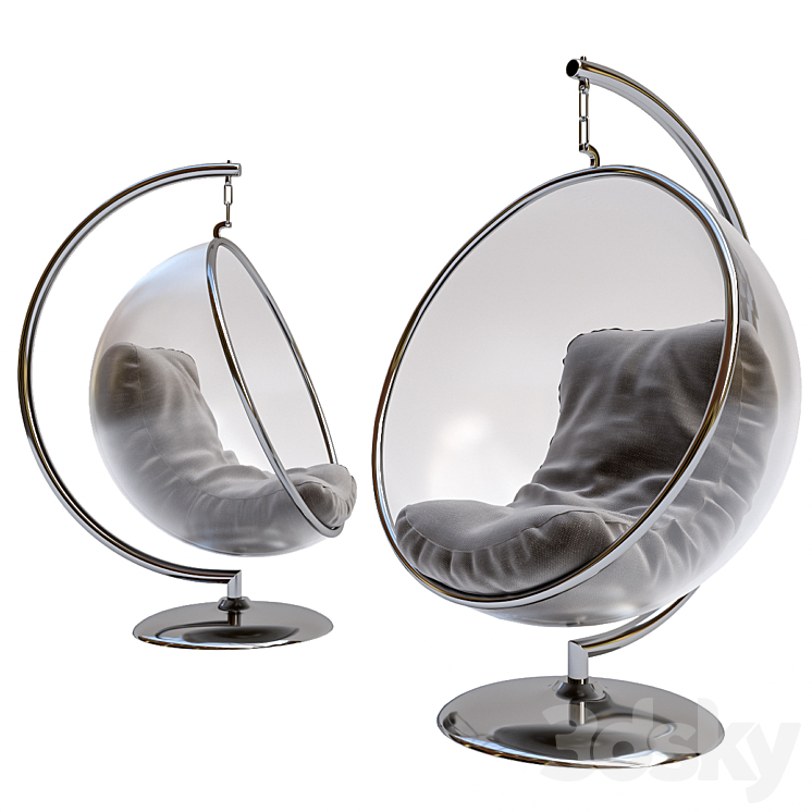 bubble chair - Arm chair - 3D model