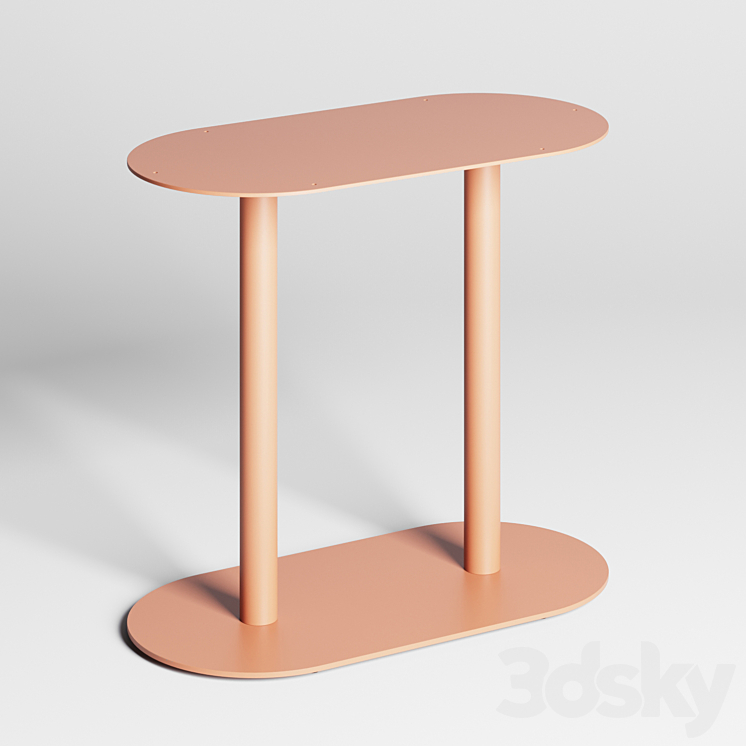 Super Circle 2 - Table - 3D model