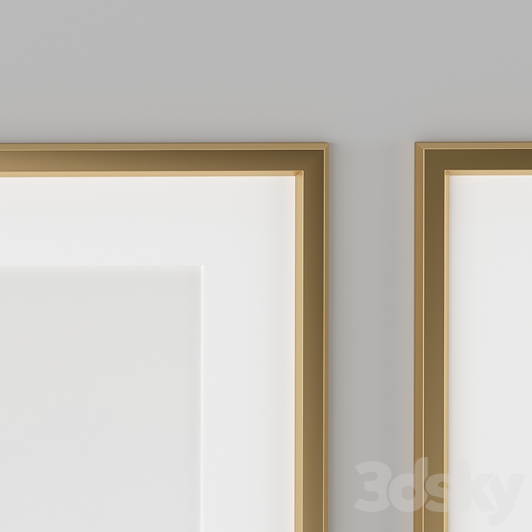 Dance picture frames - Frame - 3D model