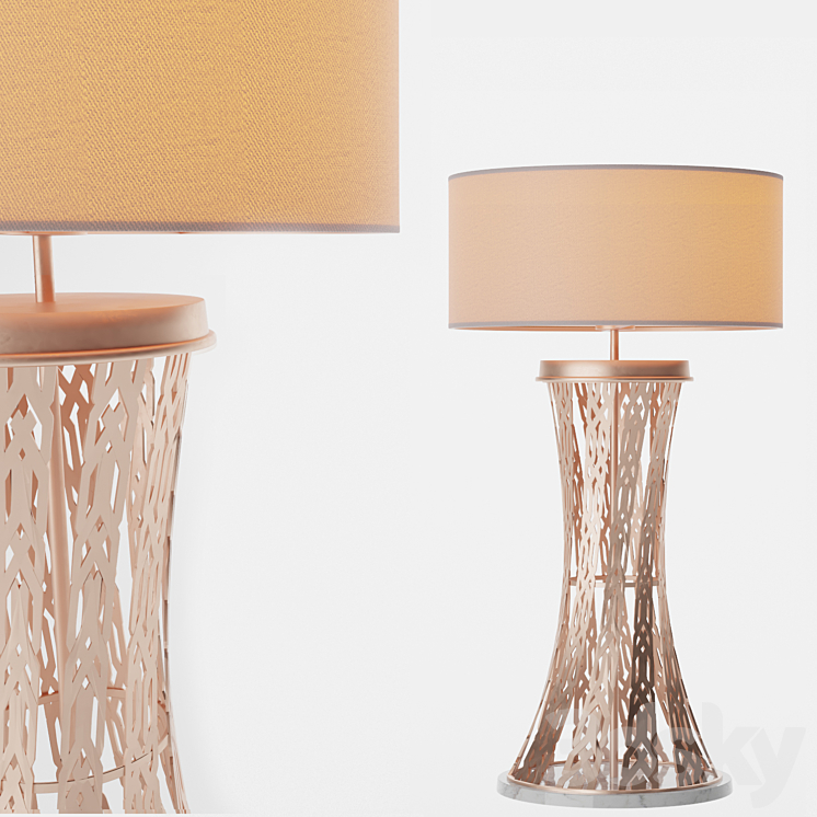 Modern table lamp 02 - Table lamp - 3D model