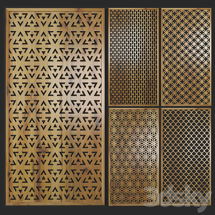 CNC panel - Other decorative objects - 3D model