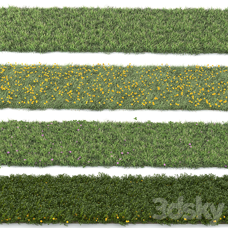 Grass_Landscaping_04 - Grass - 3D model