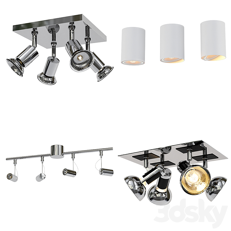 set43 - Technical lighting - 3D model