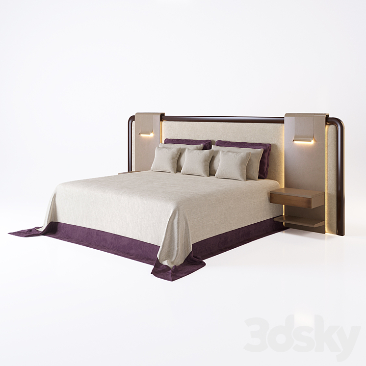 Promemoria Kali Nikta - Bed - 3D model