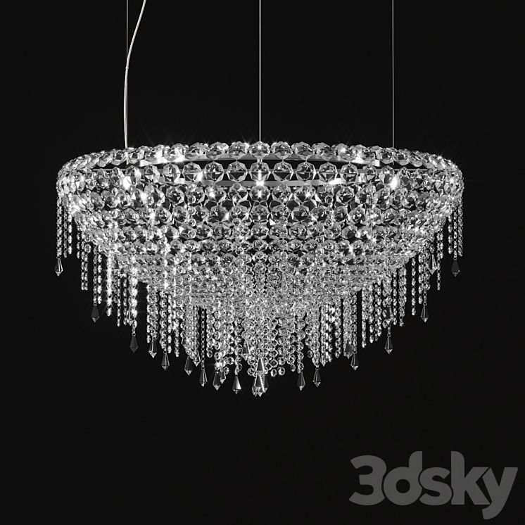 Manooi Crystalight Iceberg 80 - Pendant light - 3D model