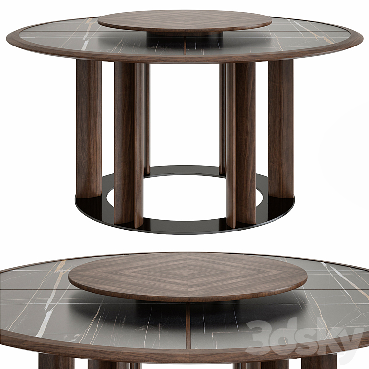 Thayl Dia 250 Dining Table Porada - Table - 3D model