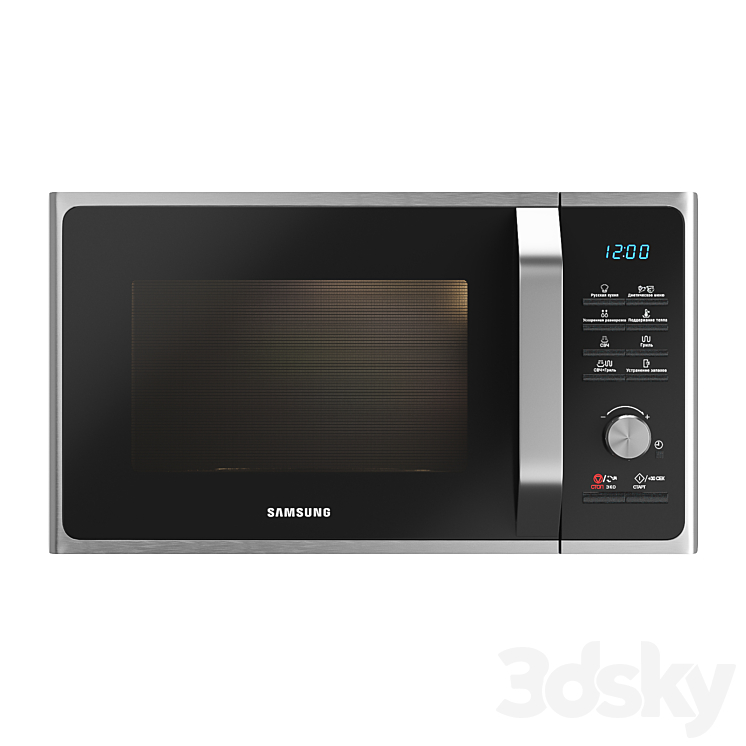 Samsung MG23F302TQS - Kitchen appliance - 3D model