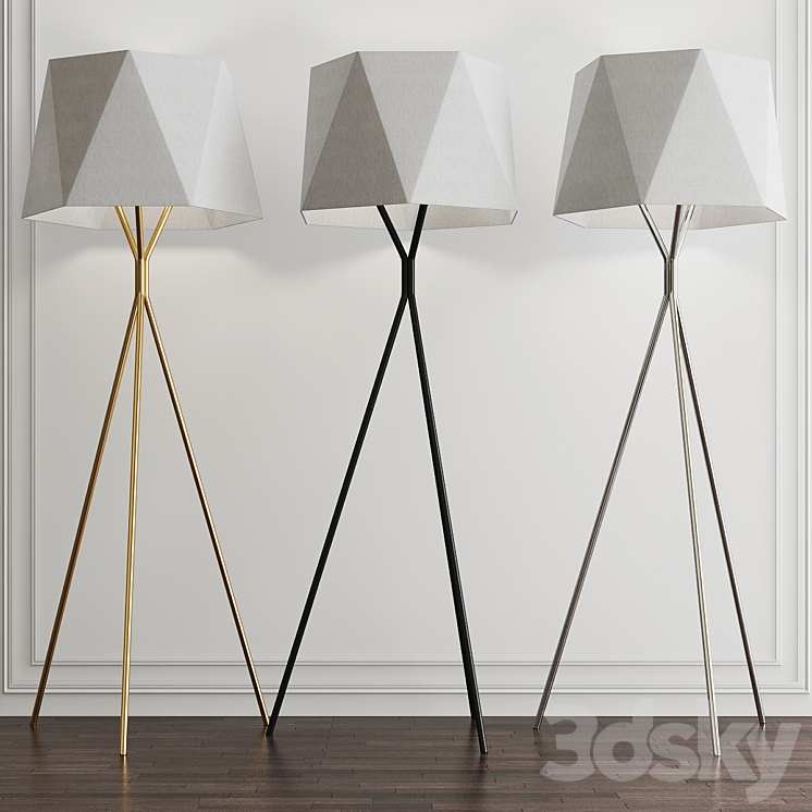 Floor lamp - Floor lamp - 3D model