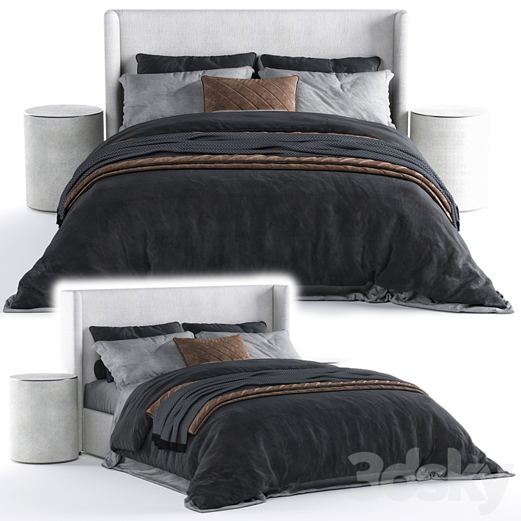 Rh lawson - Bed - 3D model