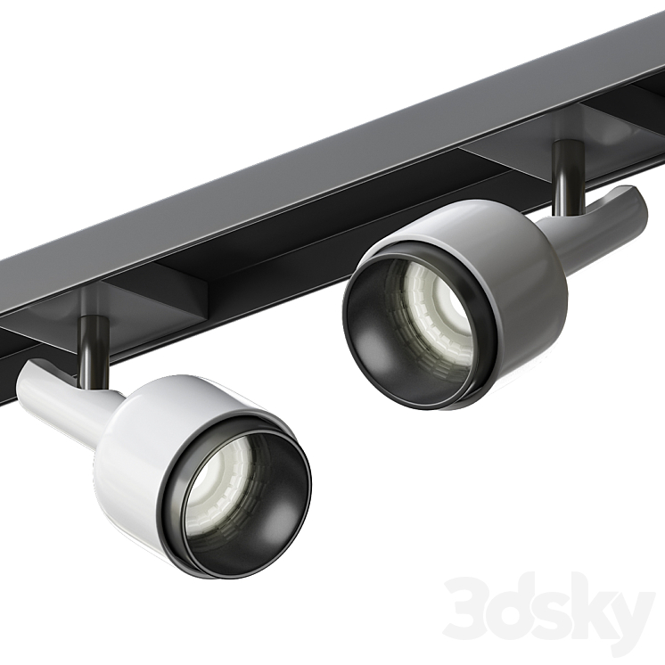 Light LED Spotlights No. 29 - Technical lighting - 3D model