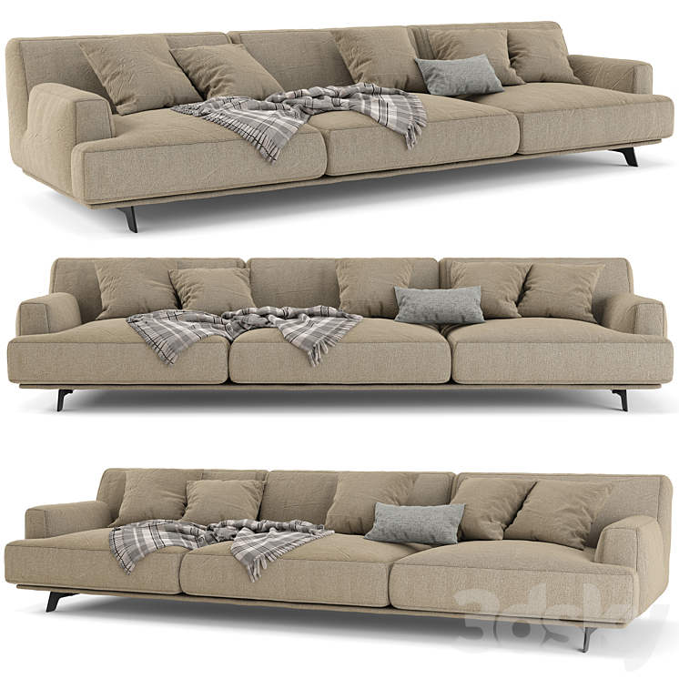 Poliform Tribeca Sofa - Sofa - 3D model