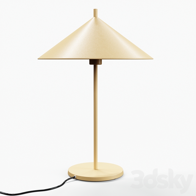 HKLiving metal triangle table lamp L - 2 colors - Table lamp - 3D model