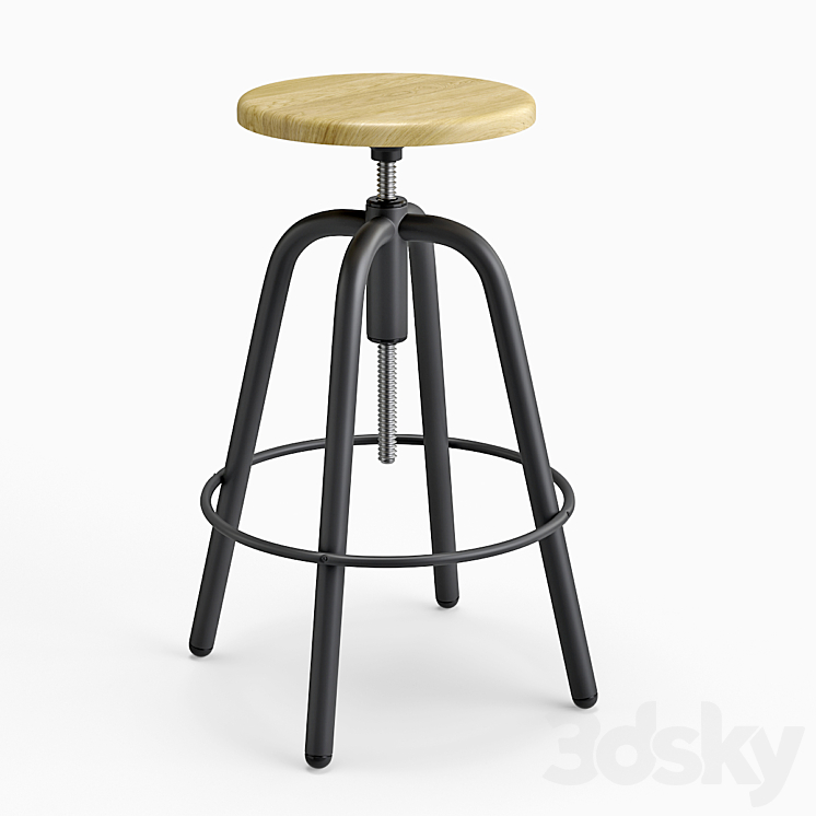 Barstool Spin SNR OH (Bejot) - Chair - 3D model