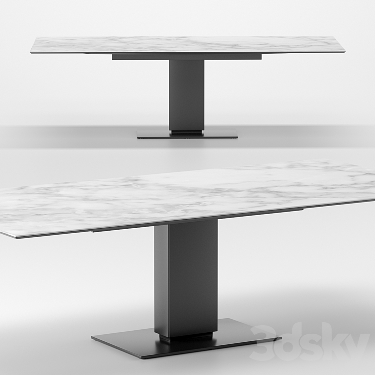 Calligaris echo table - Table - 3D model