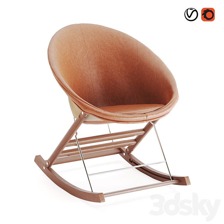 Rocking nest chair - Chair - 3D model