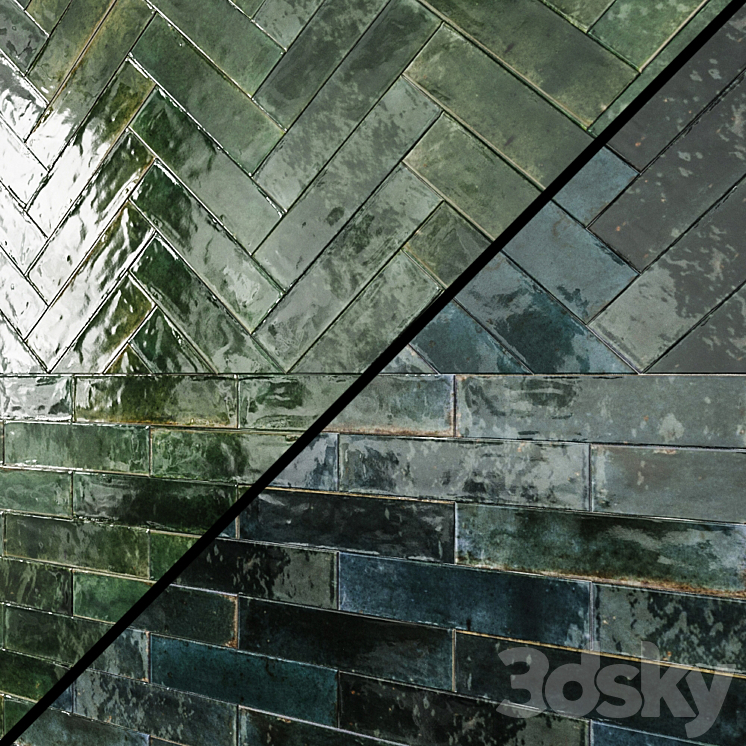 tile HOXTON RANGE - Tile - 3D model