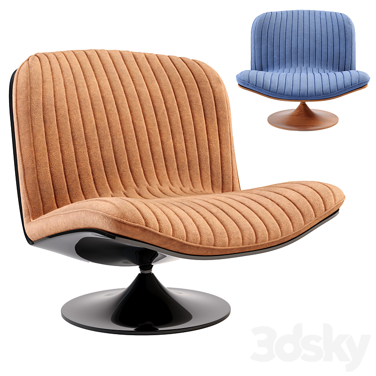 Anna - Arm chair - 3D model