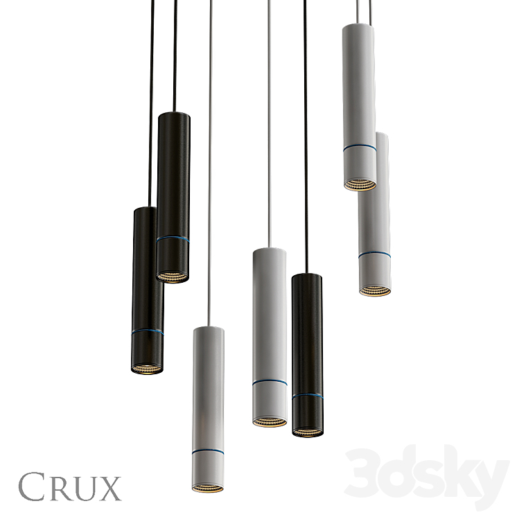 Crux - Pendant light - 3D model