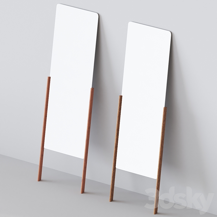 Tdh Leaning Mirror by Blu Dot - Mirror - 3D model