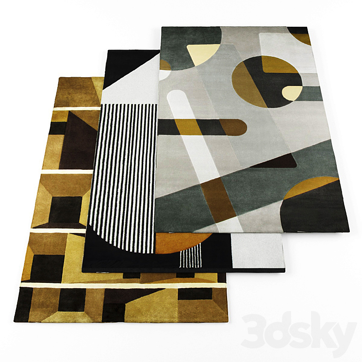 rugs - Carpets - 3D model