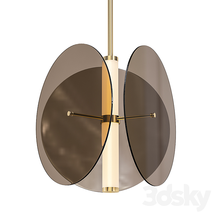 Arch round pendant lighting - Pendant light - 3D model