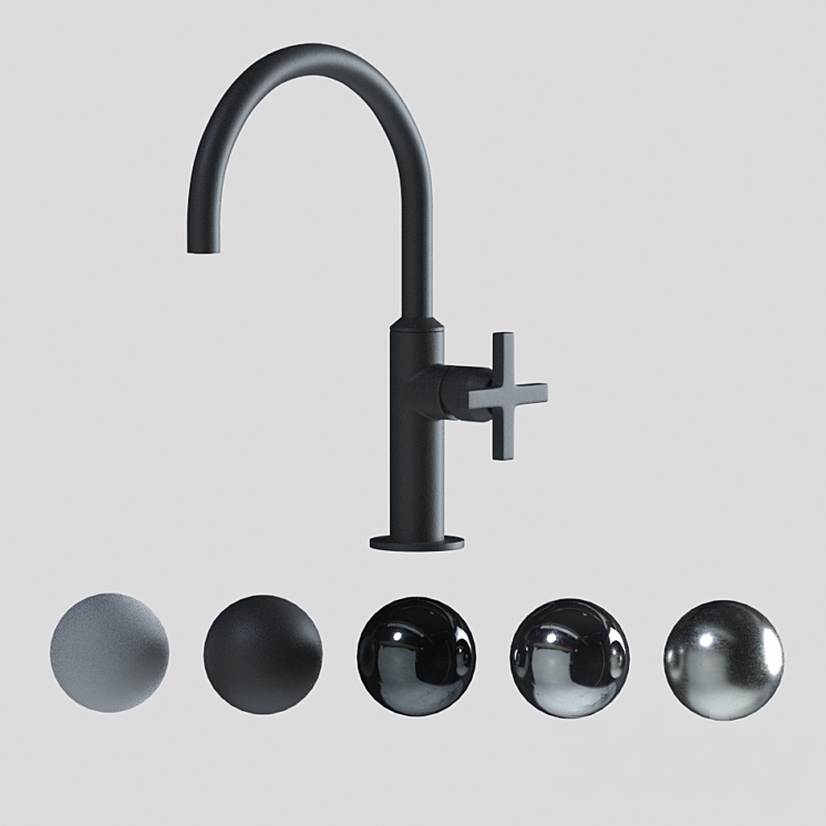 Geda Hugò Faucet Basin Mixer - Faucet - 3D model