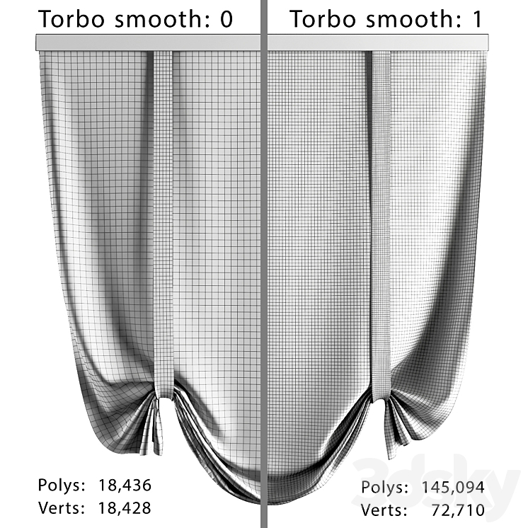 Roman Curtain 02 Curtain 3D Model roman-curtain-02-curtain-3d-model