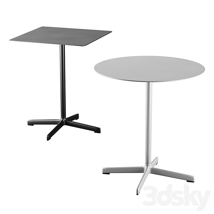 Hay Neu Table & High Table - Table - 3D model