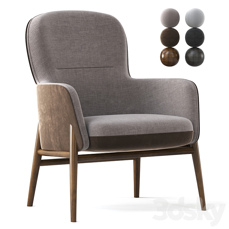 Connection Hygge Chair - Arm chair - 3D model