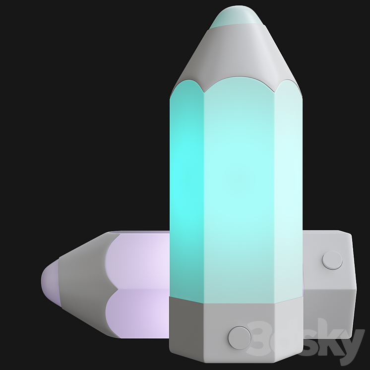 Ikea Pelarboj - Table lamp - 3D model