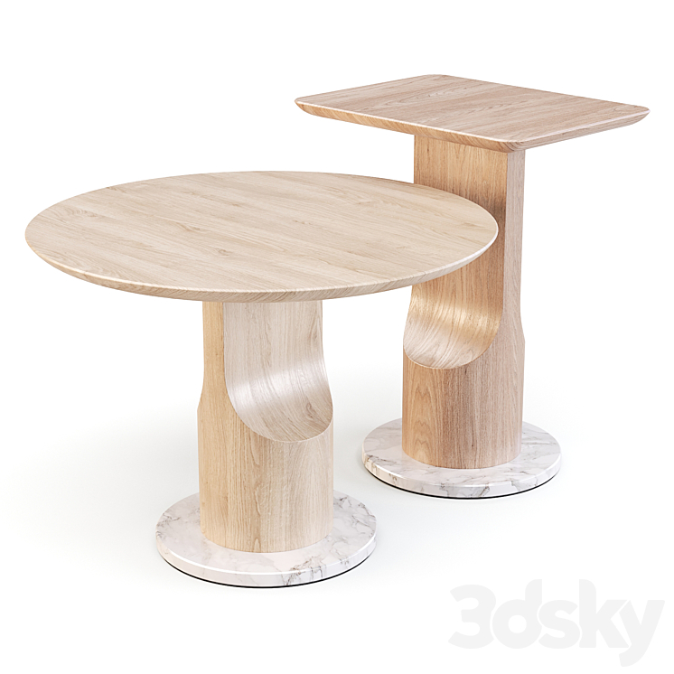 Bolia: Sprout - Coffee and Side Tables - Table - 3D model