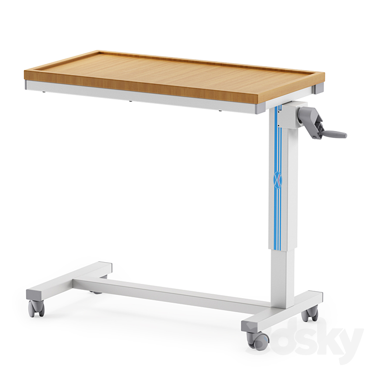 ADJUSTABLE CARDIAC TABLE - Hospital Equipment 20 - Other - 3D model