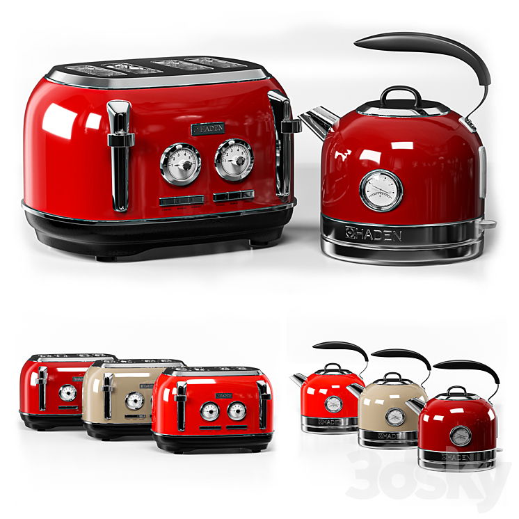 Haden Set Appliance - Kitchen appliance - 3D model