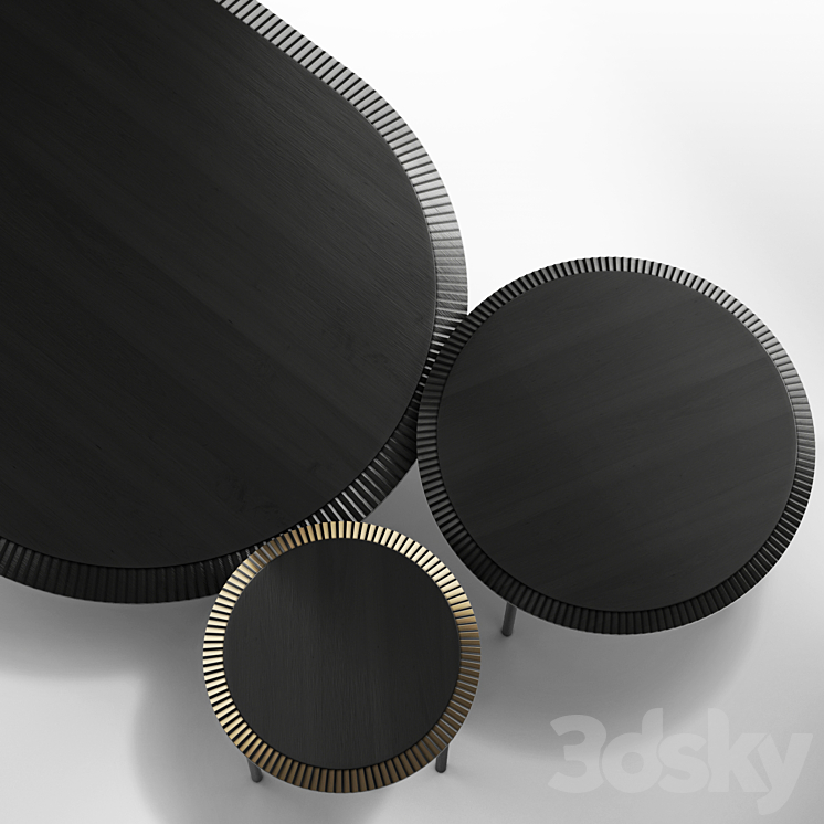 Piano coffee table Zanat - Table - 3D model