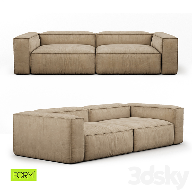 Loft sofa from FORM Mebel - Sofa - 3D model