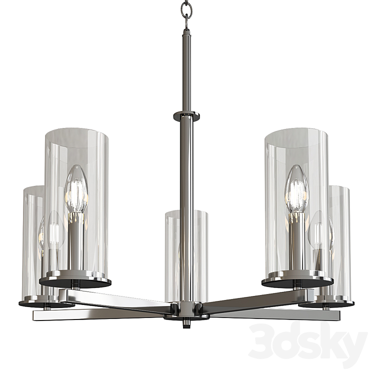 Crosby chandelier - Pendant light - 3D model
