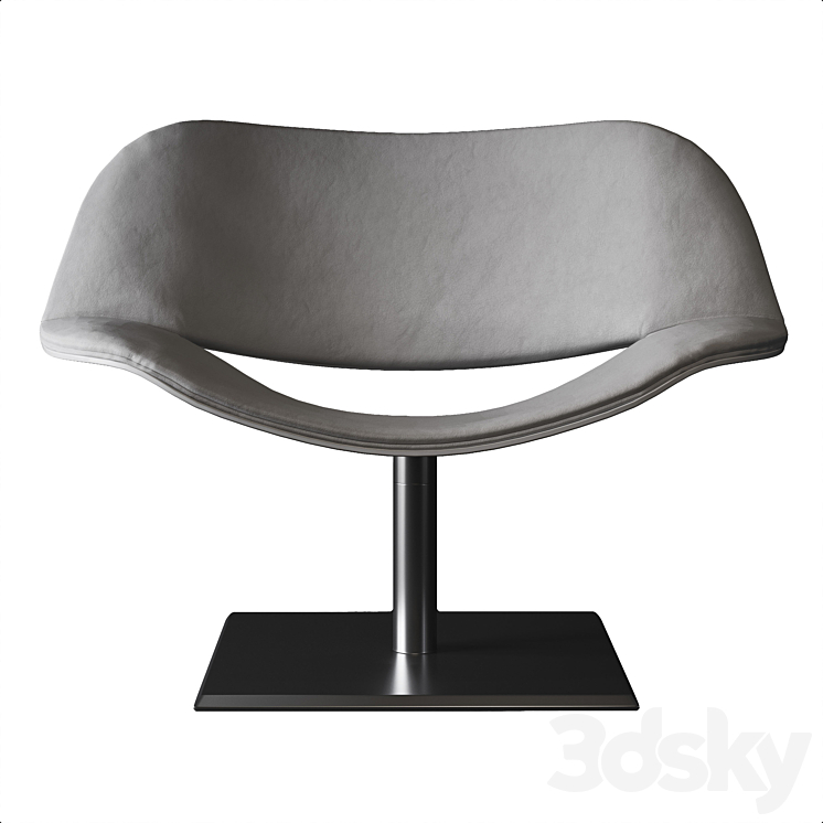 Dema lips armchair 2 - Arm chair - 3D model