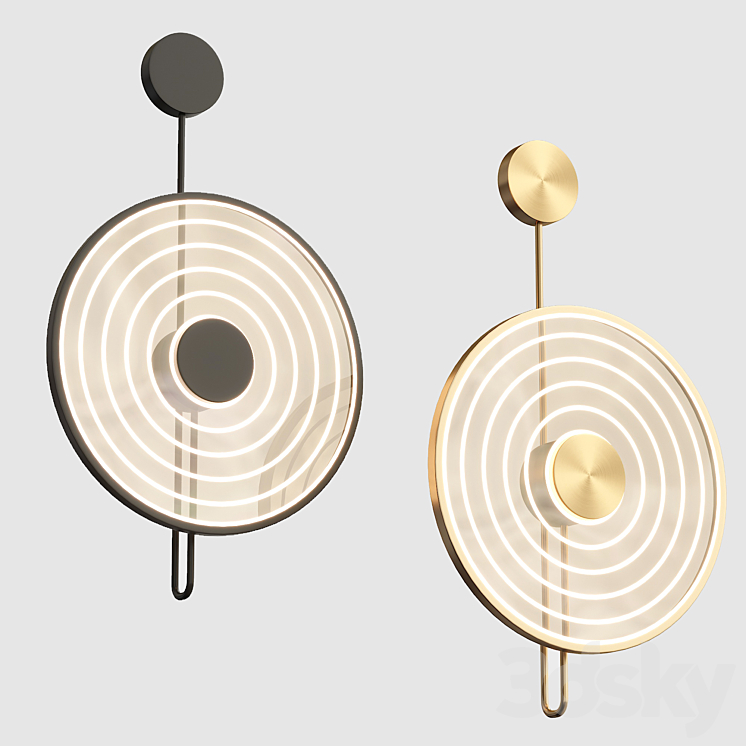 Wall lamp - Wall light - 3D model