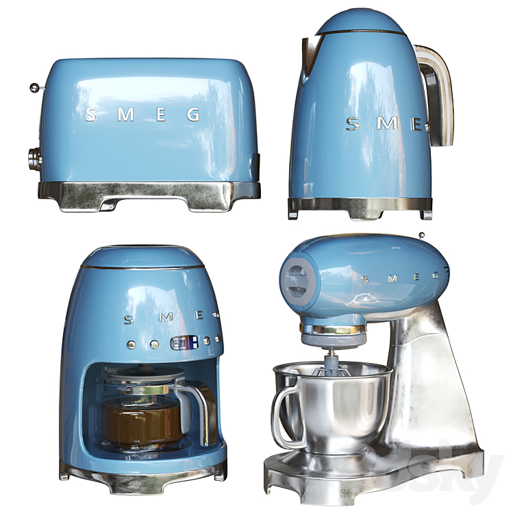 SMEG - Kitchen appliance - 3D model