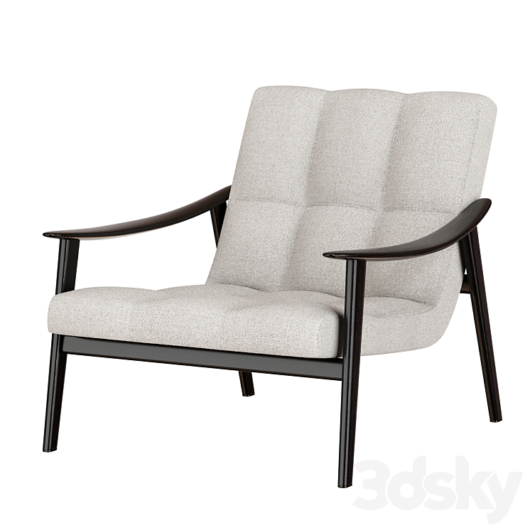 FYNN armchair by minotti - Arm chair - 3D model