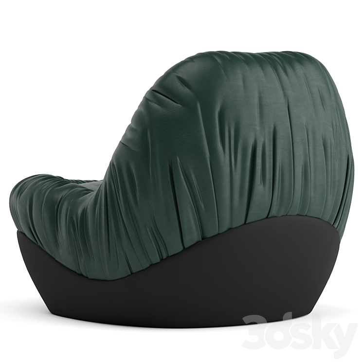 Baxter barret armchair - Arm chair - 3D model