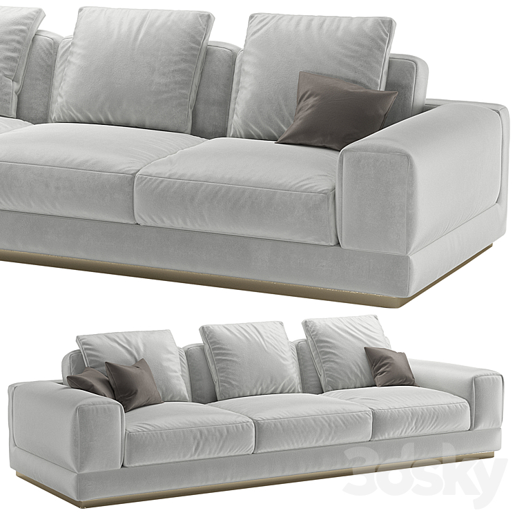 Flexform Big Bob sofa - Sofa - 3D model