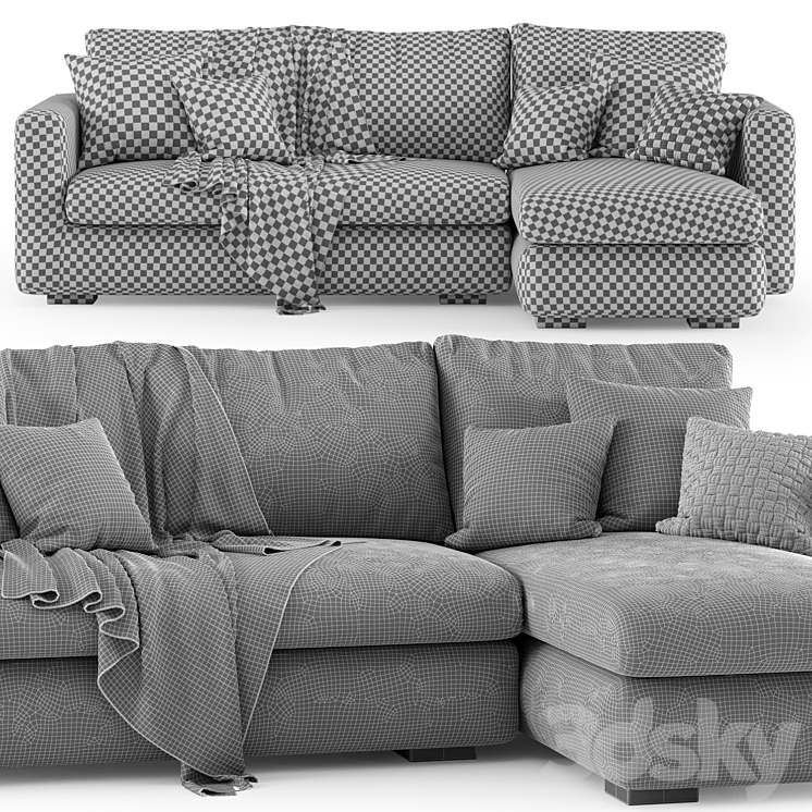 Sits Sophia Corner Sofa Sofa 3d Model