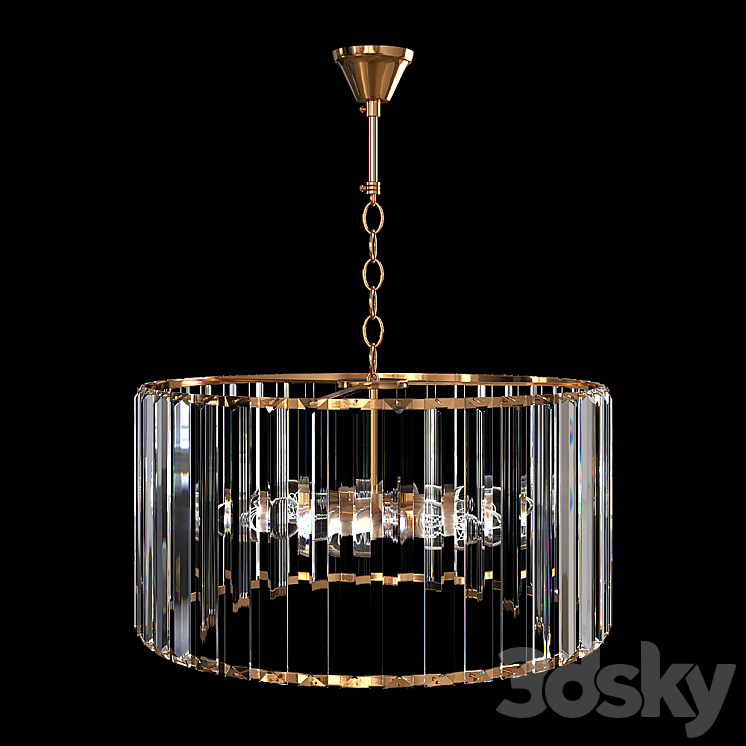 ARTE Lamp A1033LM-6GO - Pendant light - 3D model