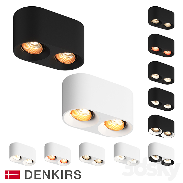 OM Denkirs DK3096 - Technical lighting - 3D model