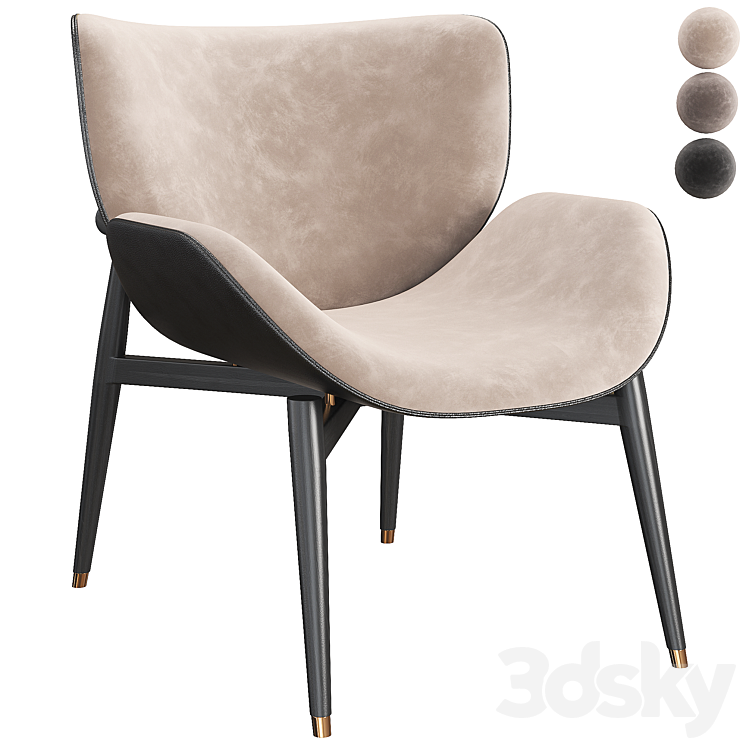 Baxter_Jorgen_Chair - Chair - 3D model