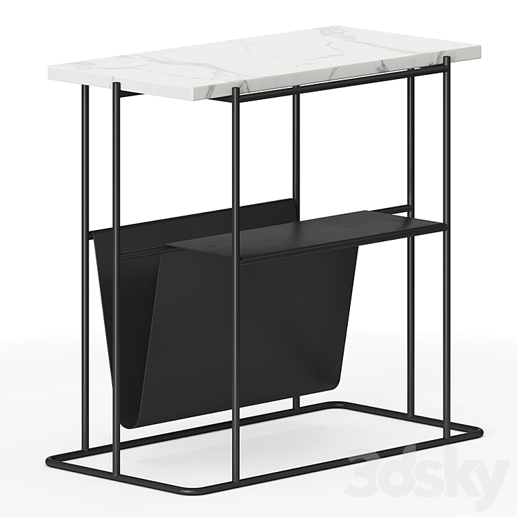 BoConcept Paris Side Table - Table - 3D model